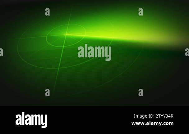 Radar And Sonar Scanner Technology Background Loop 4k Animation Of A