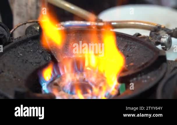 Ignited gas stove Stock Videos & Footage - HD and 4K Video Clips - Alamy