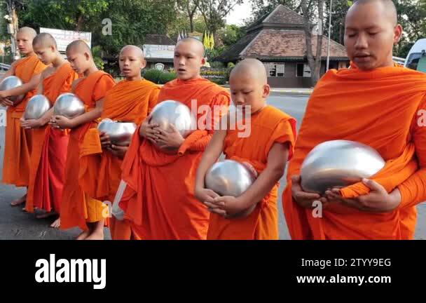 Buddhist monks red robe Stock Videos & Footage - HD and 4K Video Clips ...