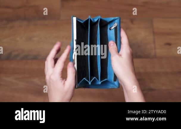 Hand holding empty wallet Stock Videos & Footage - HD and 4K Video ...