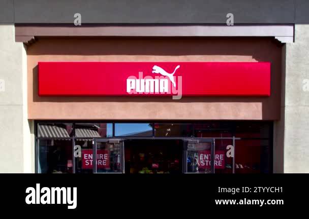 Puma brand logo sign Stock Videos & Footage - HD and 4K Video Clips - Alamy