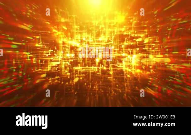 Abstract Ethereal Hi-Tech Background Loop/4k animation of an abstract ...