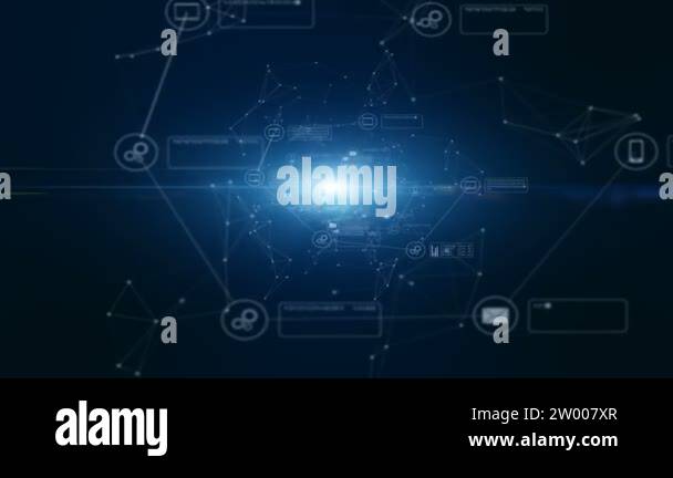 Abstract secure network concept Stock Videos & Footage - HD and 4K ...