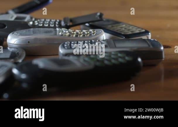 Old wireless phones Stock Videos & Footage - HD and 4K Video Clips - Alamy
