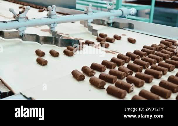 Candy factory chocolate process making Stock Videos & Footage - HD and ...