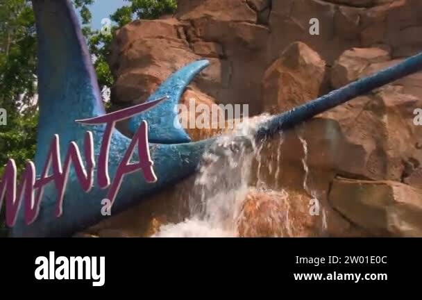 Manta ride seaworld orlando florida Stock Videos & Footage - HD and 4K ...