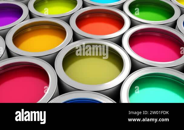 Paint cans color palette Stock Videos & Footage - HD and 4K Video Clips ...