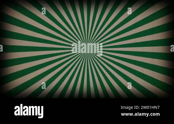 Sunburst vintage rays background. Rotating retro sun ray animation ...