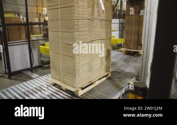 Folded cardboard boxes Stock Videos & Footage - HD and 4K Video Clips ...