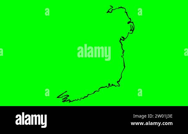 Map ireland drawing Stock Videos & Footage - HD and 4K Video Clips - Alamy