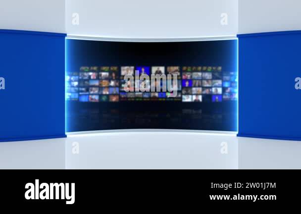 Tv Studio. Studio. News studio. Newsroom Background for News Broadcasts ...
