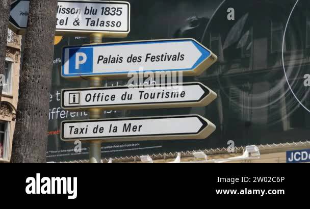 Street signs city cannes Stock Videos & Footage - HD and 4K Video Clips ...