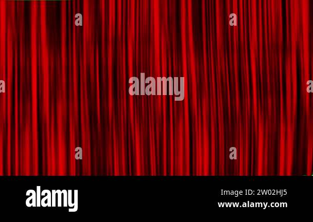 Red Curtain Green Screen Opening, Red Curtain Chroma Key Background ...