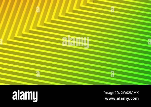 3D 4k digital animation with colorful (rainbow) stripes - rectangular ...