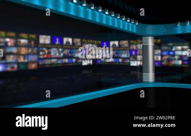 Tv Studio. Studio. News studio. Newsroom Background for News Broadcasts ...