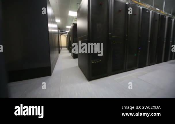 Racks with cables Stock Videos & Footage - HD and 4K Video Clips - Alamy