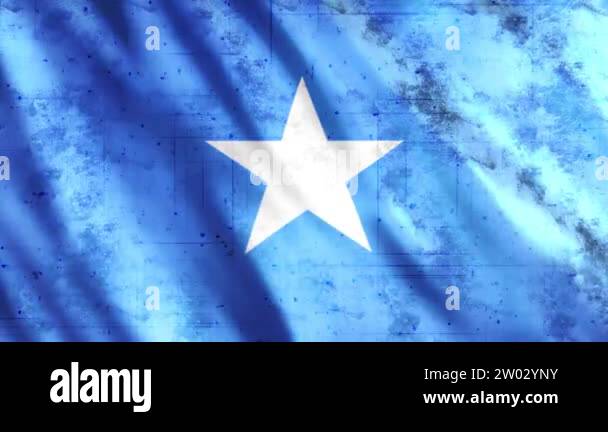 Somalia Flag Grunge Animation, Full HD, 1920x1080 Pixels, Extend the ...