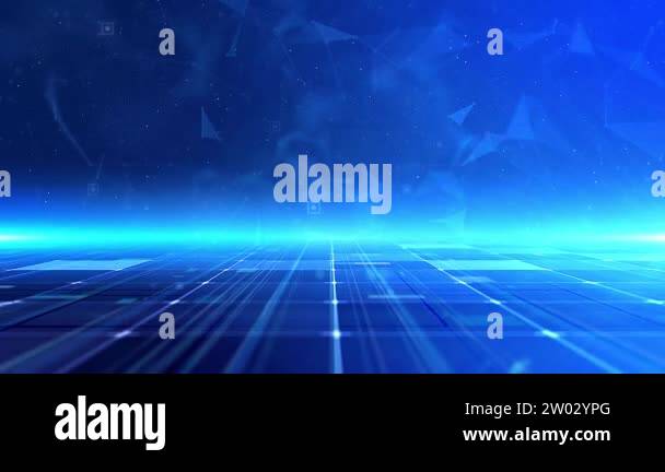 Blue tech plexue line background is a spectacular motion graphics ...