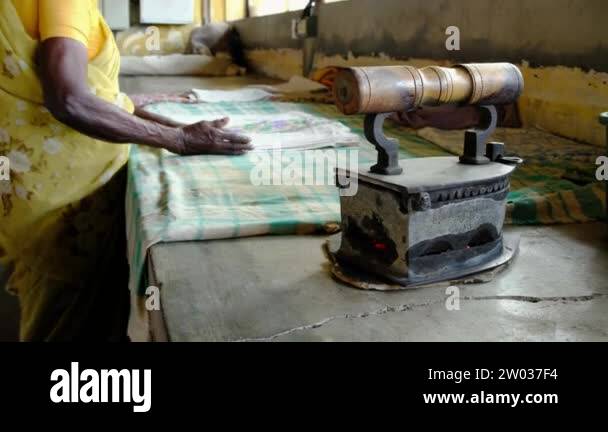 Dhobi Ghat traditional indian laundry in Fort Kochi, Kerala, India ...