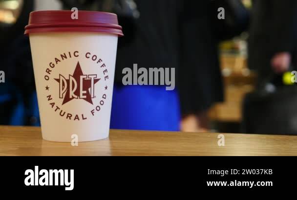 Prêt a manger coffee cup Stock Videos & Footage - HD and 4K Video Clips ...