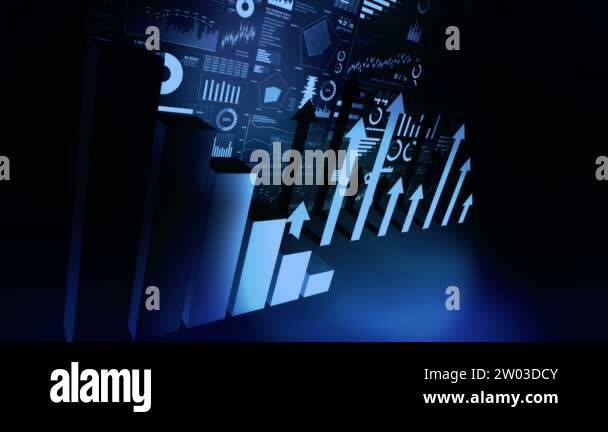 Solid geometric objects for graphs. Rectangular bar chart Infographics ...