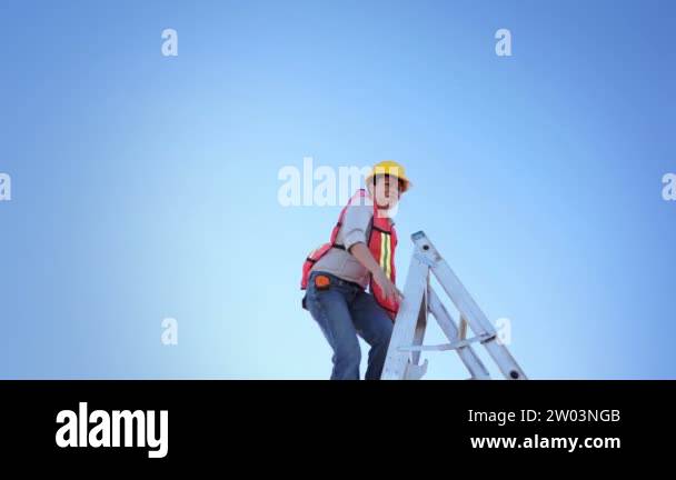 Ladder hands climb Stock Videos & Footage - HD and 4K Video Clips - Alamy