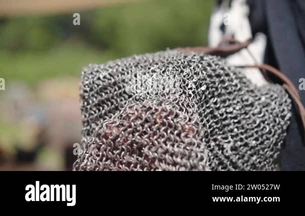 Viking chainmail armor armour Stock Videos & Footage - HD and 4K Video ...