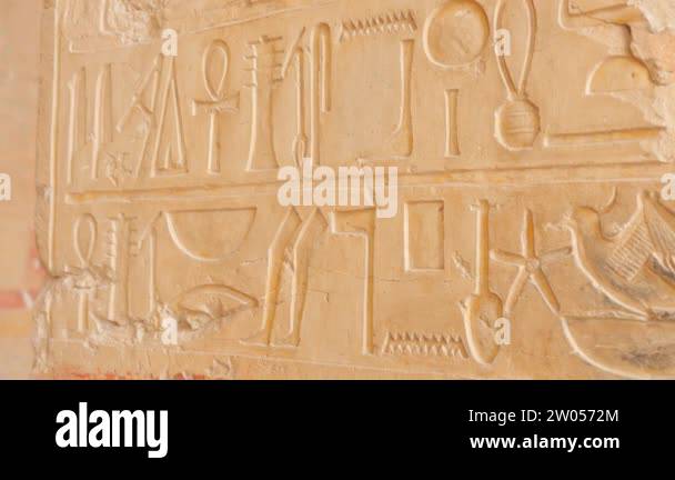 Egyptian hieroglyphs fresco Stock Videos & Footage - HD and 4K Video ...