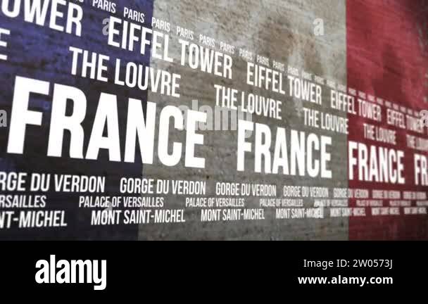 France flag tourist attractions Stock Videos & Footage - HD and 4K ...