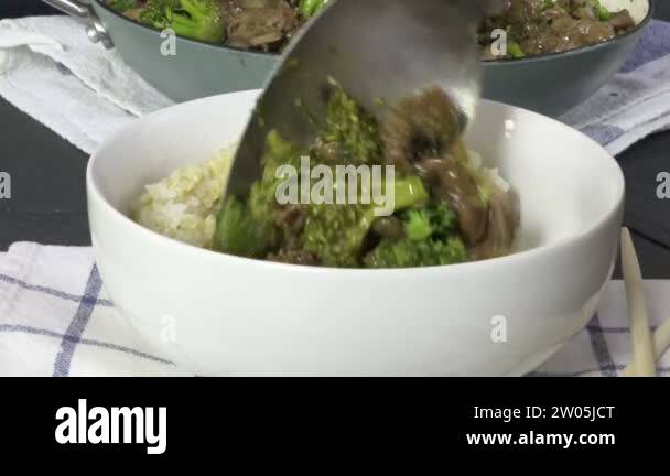 Steamed rice serving Stock Videos & Footage - HD and 4K Video Clips - Alamy