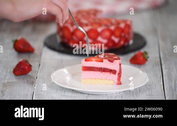 Cute mousse cake Stock Videos & Footage - HD and 4K Video Clips - Alamy