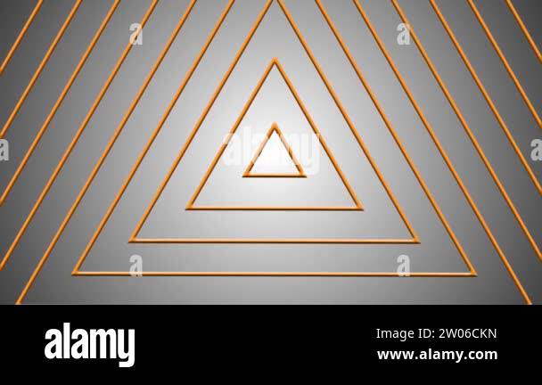 Abstract concentric triangle design Stock Videos & Footage - HD and 4K ...
