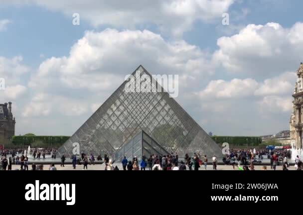 PARIS,FRANCE-30 APRIL,2019:Most famous French landmark - Louvre Museum ...