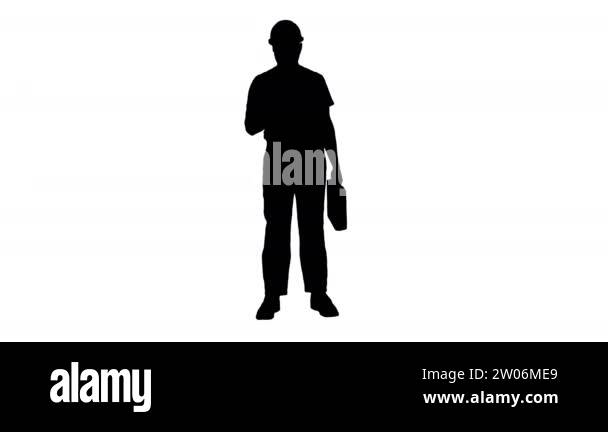 Factory worker silhouette Stock Videos & Footage - HD and 4K Video ...