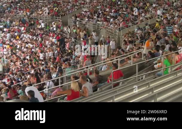 Large crowd gathers inside Stock Videos & Footage - HD and 4K Video ...