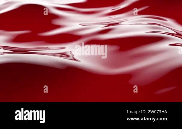 Beautiful red water surface. Abstract background 3d render with ...