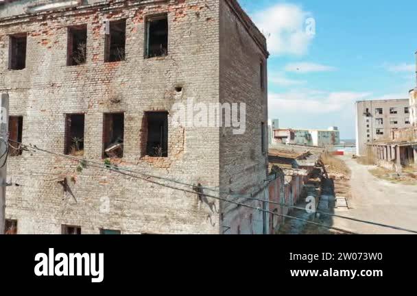 Exterior damage destruction broken windows Stock Videos & Footage - HD ...