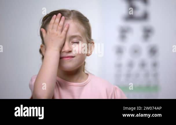 Child eye chart Stock Videos & Footage - HD and 4K Video Clips - Alamy