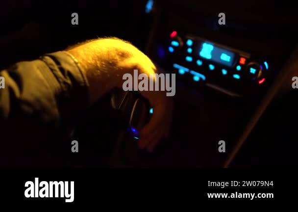 Dashboard stick shift shifter steering wheel Stock Videos & Footage ...