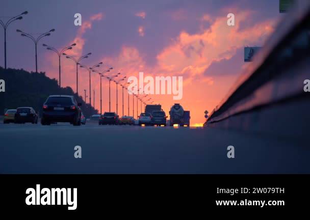 Cars highway sunset sky car Stock Videos & Footage - HD and 4K Video ...
