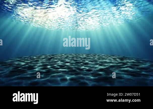 Sea waves and bottom realistic ocean underwater sand Stock Videos ...