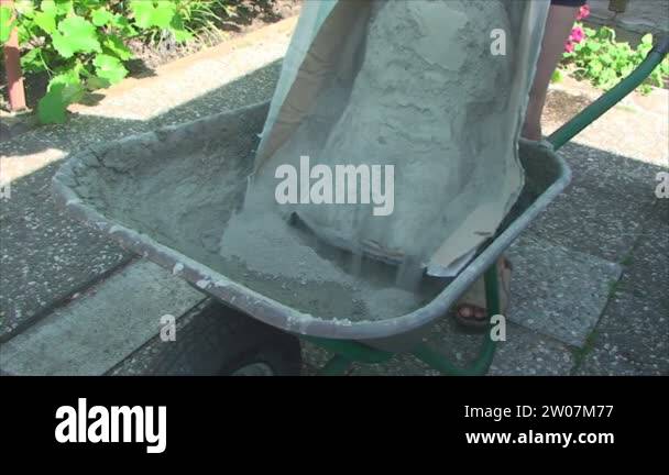 Stone mason shovel mixing Stock Videos & Footage - HD and 4K Video ...