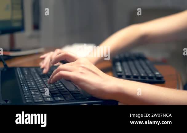 The concept of multitasking or cheating in social networks. One woman ...