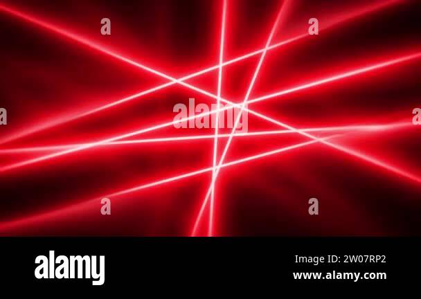 Abstract Laser Light Rays Slow Motion Background/ 4k animation of an ...