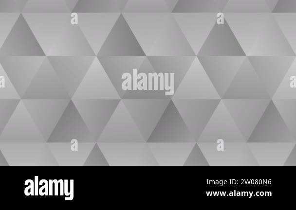 Triangle pattern of geometric shapes. Abstract polygonal loop animation ...