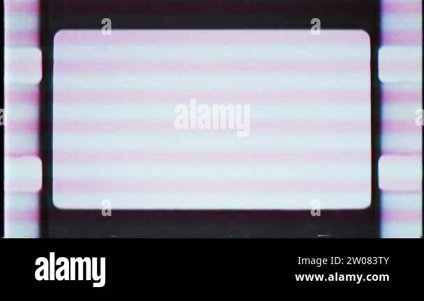 VHS defects noise and artifacts, glitches from an old tape. Glitch ...