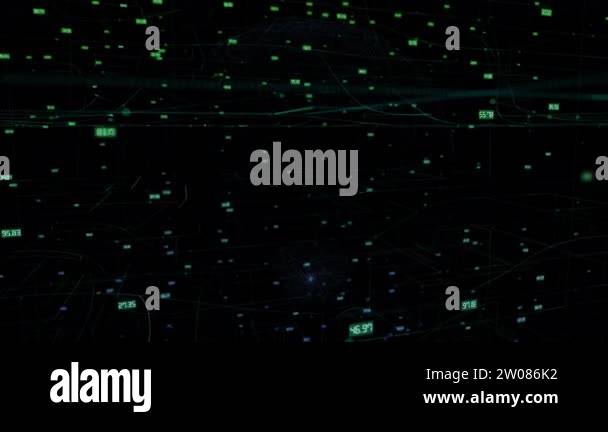 Big data cloud around digital earth data globe abstract 3D rendering ...