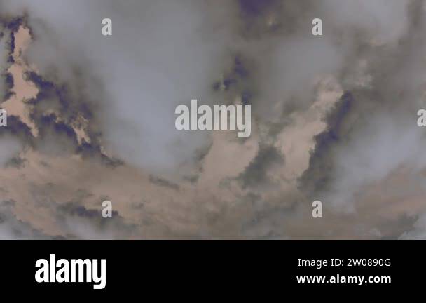 Alien clouds with color and texture of poisonous gases in the ...