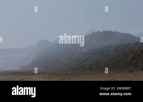 Peat fire spontaneous combustion. Self-ignition of the collected turf ...