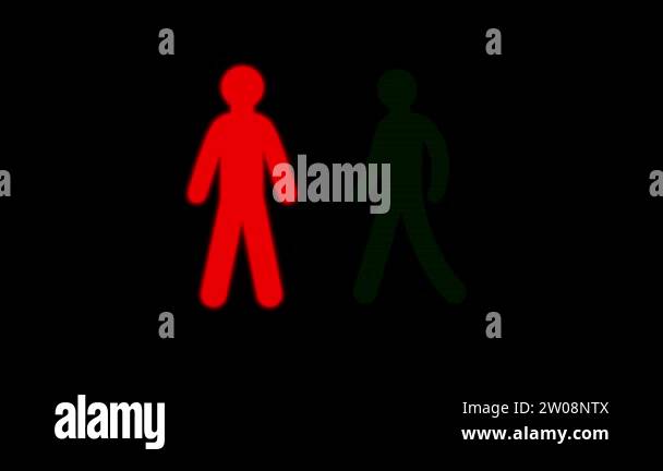 Stop go man sign Stock Videos & Footage - HD and 4K Video Clips - Alamy